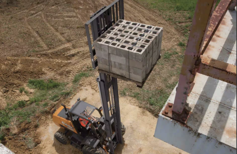 CASE Forklifts Can Revolutionize Construction Material Handling
